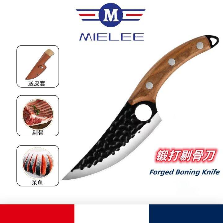 MIELEE Kitchen Japanese Bone Chopping Knife Chef knifes Meat Cleaver ...