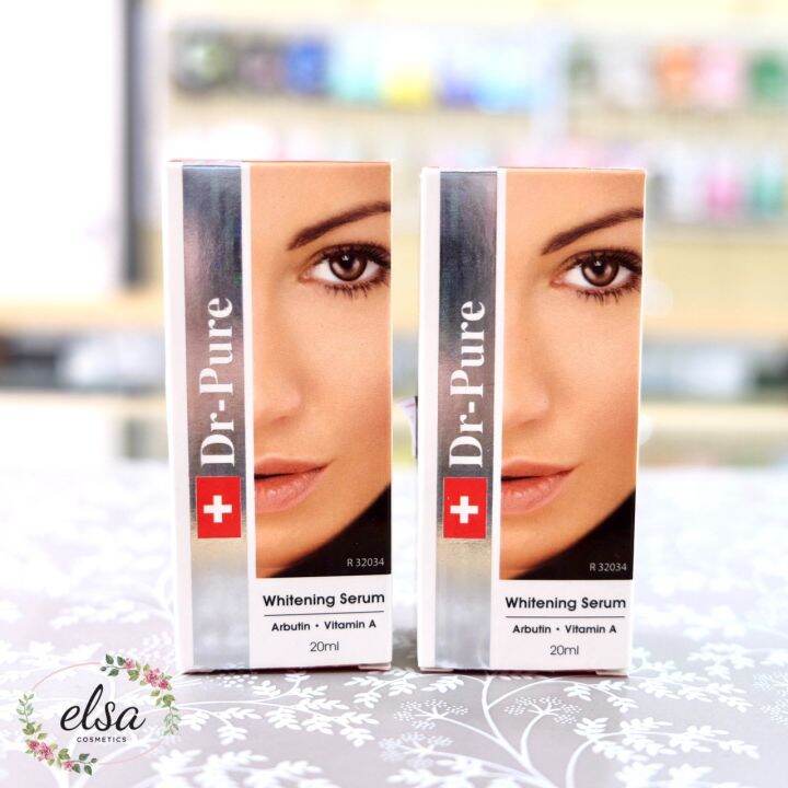 dr pure whitening serum 20ml | Lazada Indonesia