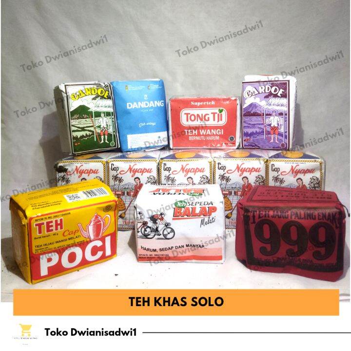 Teh Angkringan Teh Tubruk Khas Solo / Teh Sintren Gardu Poci 999 Tong Tji | Lazada Indonesia