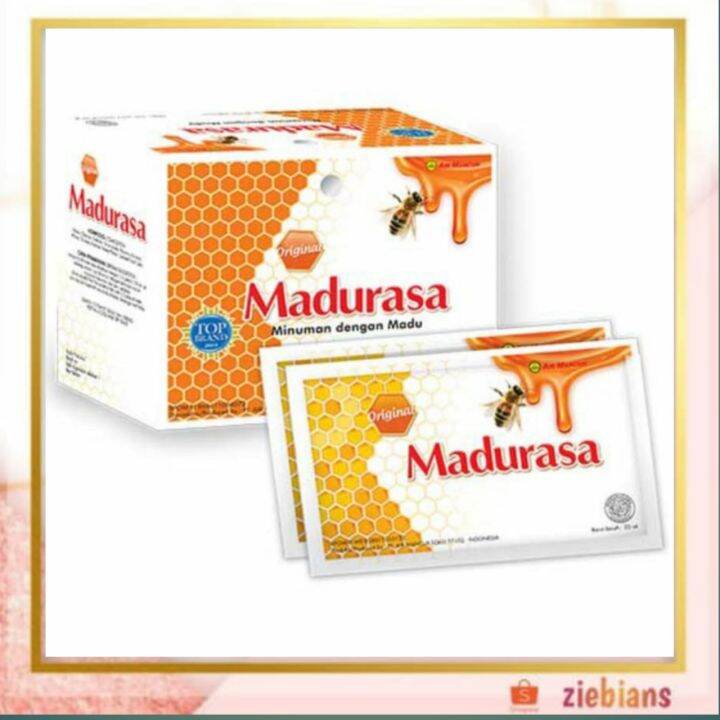 Madu Rasa Sachet isi 12 Sachet,Rasa Original dan Jeruk | Lazada Indonesia