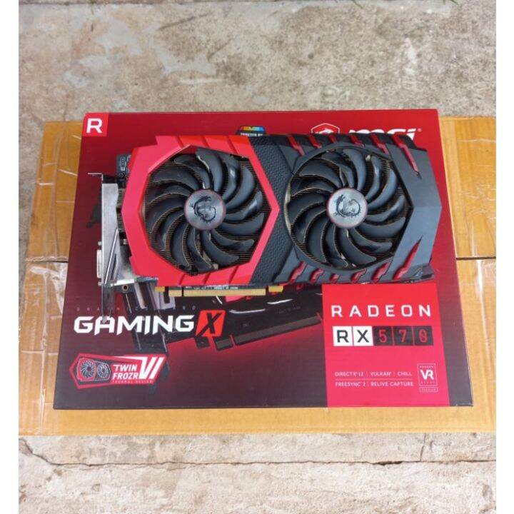 AMD RX 570/4GB MSI GamingX (OC,D5) | Lazada.co.th