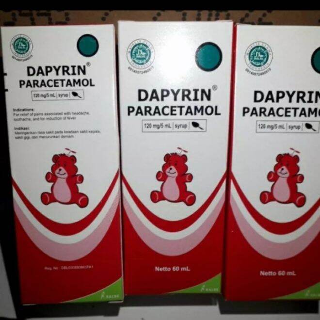 DAPYRIN SYRUP | DAPYRIN SIRUP | PARACETAMOL SIRUP | OBAT DEMAM | PUSING ...