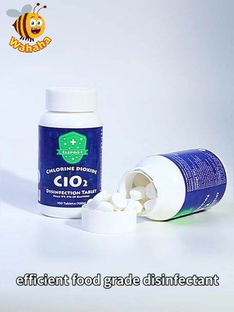 Wahaha [ORIGINAL] Chlorine Dioxide Disinfectant Tablet, CIO2/CLO2 ...