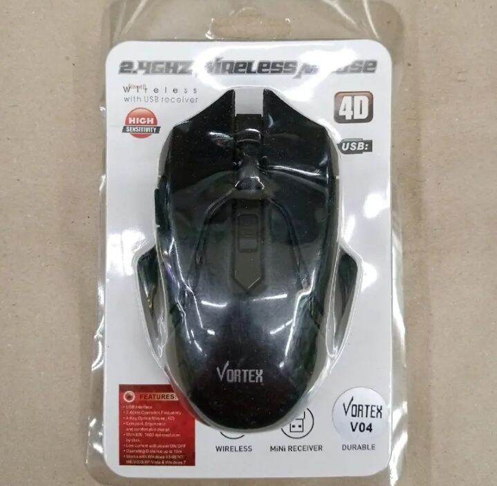 VORTEX WIRELESS MOUSE X-04 | Lazada PH