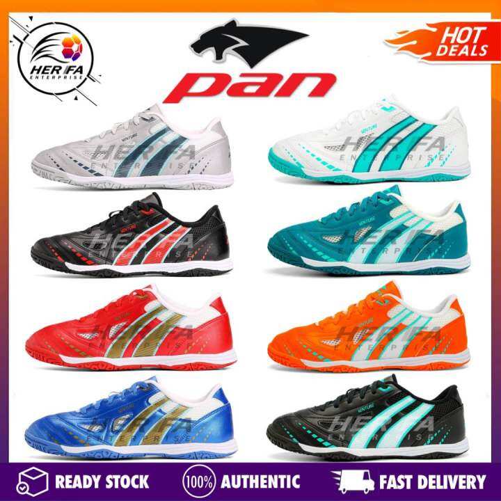 PAN Venture Futsal Shoes 100%ORIGINAL Made In Thailand 8 Colour Kasut ...