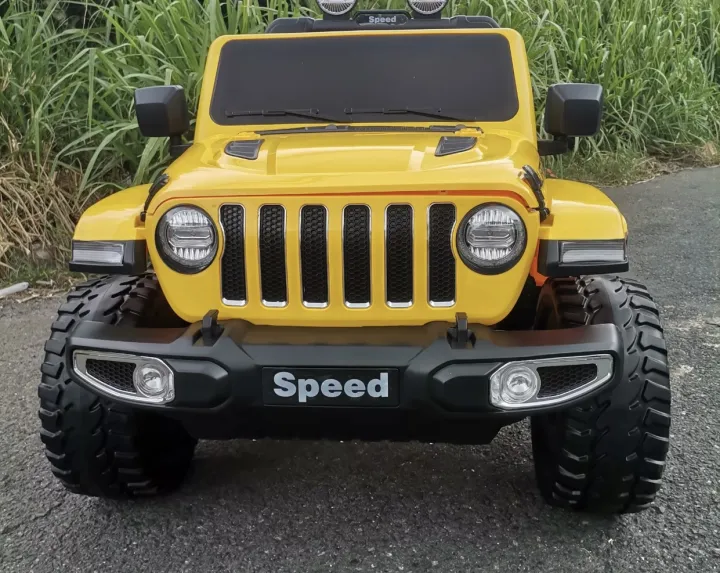 Jeep Speed FT938 Yellow Battery Powered Kids/Children Rechargeable ...