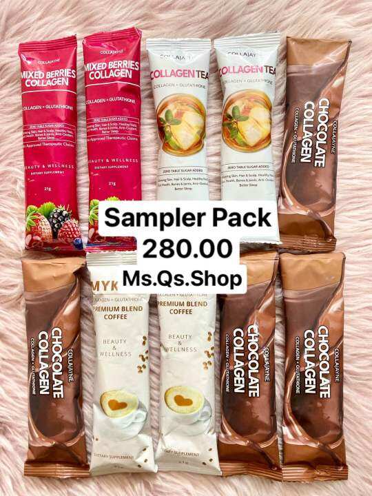 COLLAJAYNE SAMPLER PACK (All Flavors) by Jaynes Jewels | Lazada PH