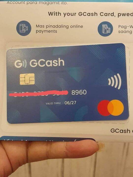 GCASH MSTERCARD PHILIPPINES EWALLET CARD | Lazada