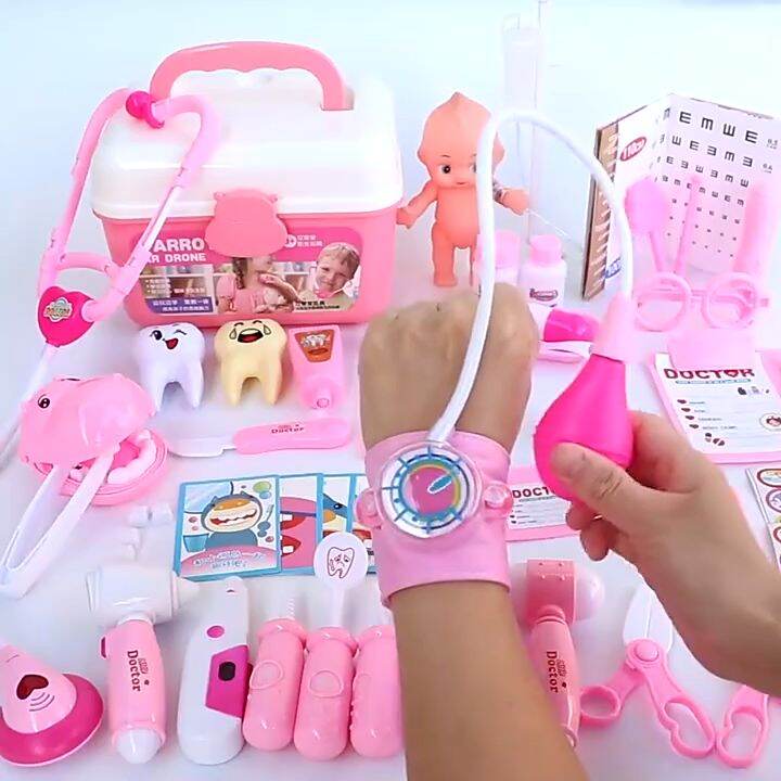 Mainan Dokter Dokteran Set Anak Mainan Berpura Mainan Edukasi Anak ...