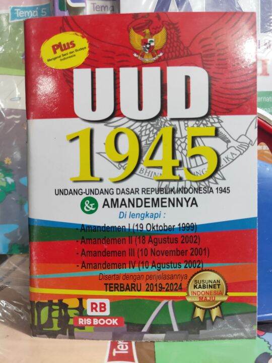 BUKU UNDANG UNDANG 1945 Dan AMANDEMEN . | BUKU UUD1945 | Lazada Indonesia