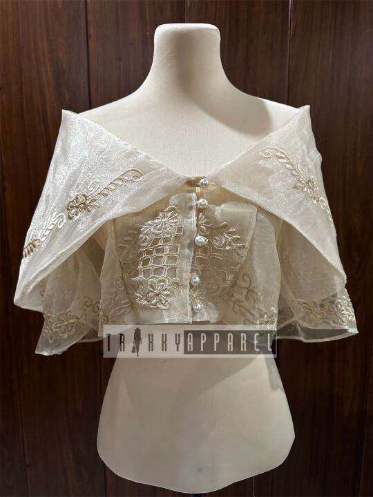 Maria Clara Alampay Cutwork | Lazada PH
