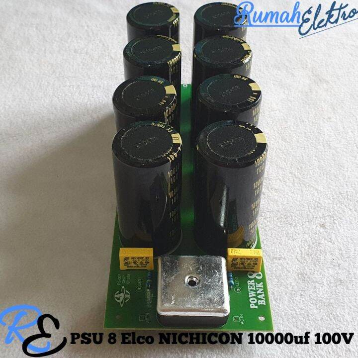 Kit PSU 8 Elco NICHICON 10000uf 100V Dioda Kotak | Lazada Indonesia