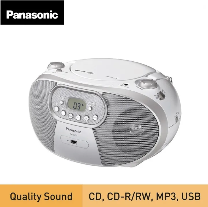 Panasonic Portable Stereo CD System Radio RX-DU10 | Lazada