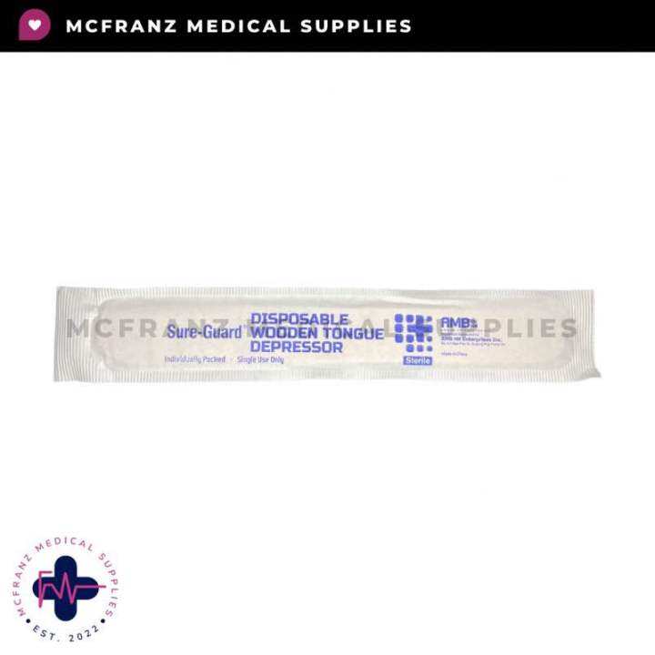 Sterile Tongue Depressor (Sold per Piece | Lazada PH