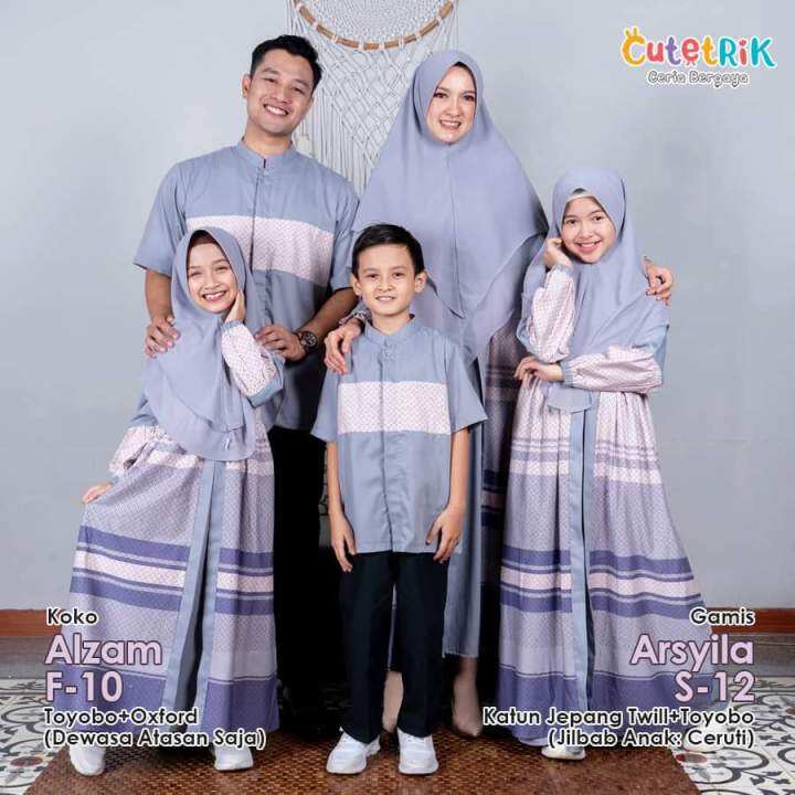 Famset cutetrik/couple keluarga arsyla series | Lazada Indonesia