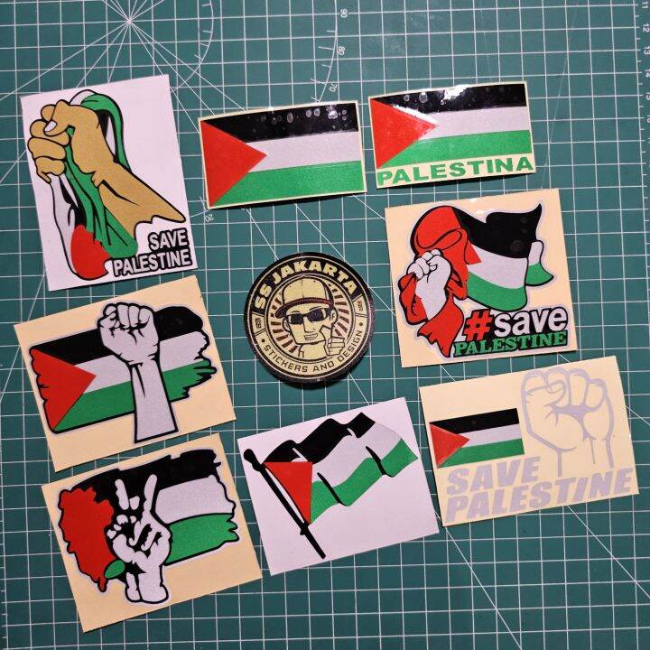STIKER BENDERA PALESTINA STICKER SAVE PALESTINE CUTTING | Lazada Indonesia