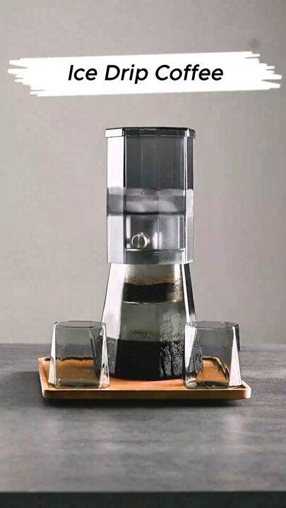 เครื่องชงกาแฟดริปเย็นแบบหยด Cold drip coffee maker 500ml | Lazada.co.th