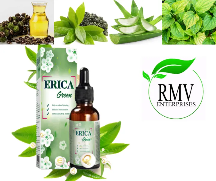 Authentic Erica Green Deodorant Serum 20ml | Lazada PH