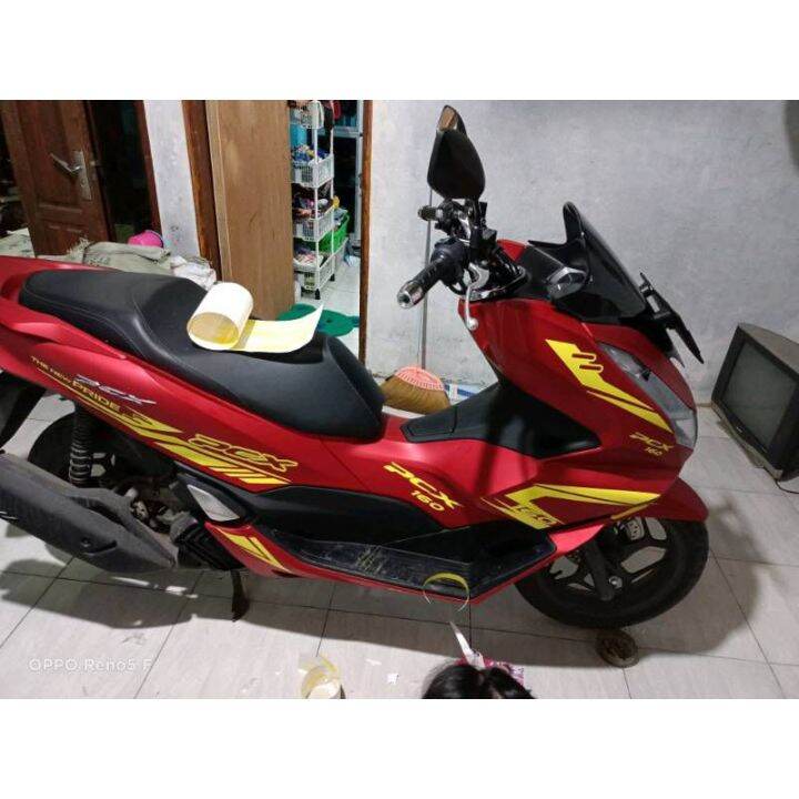 sticker pcx 160 merah cuting stiker motor pcx new pcx | Lazada Indonesia