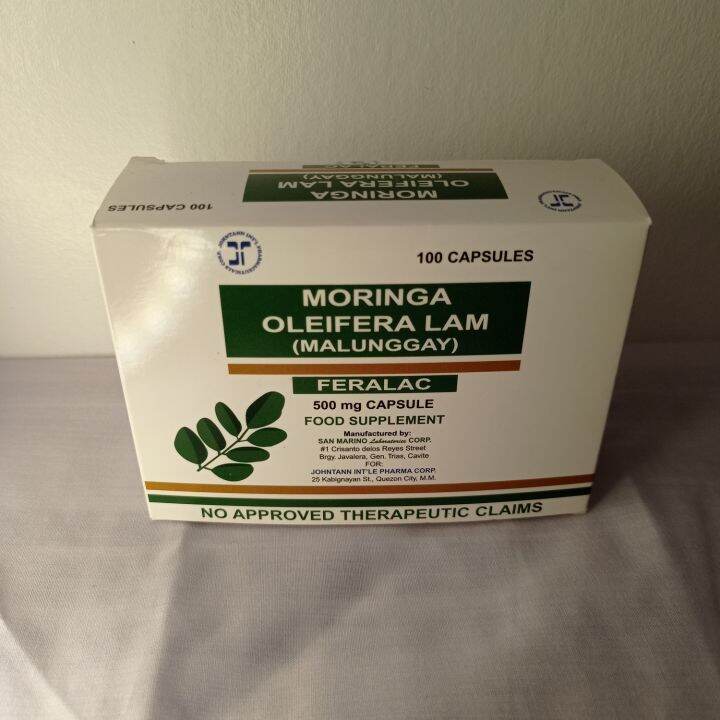 Mega Malunggay Feralac 💯 Original 💯 20pcs | Lazada PH