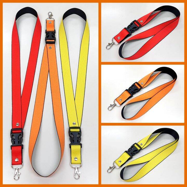 PLAIN COLOR Style ID Lanyard / ID Lace / ID Holder / Neck Strap, 1 ...