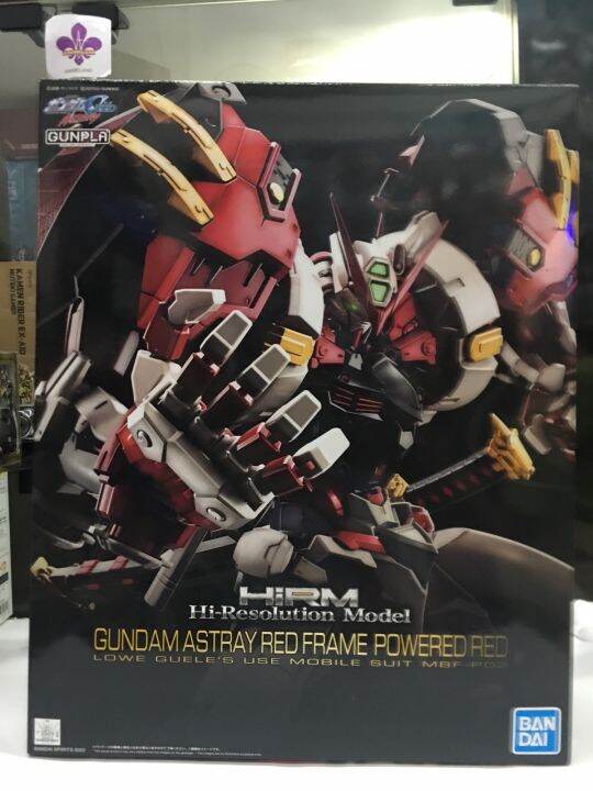 Bandai Hirm Hi-Resolution Model Gundam Astray Red Frame Powered Red ...