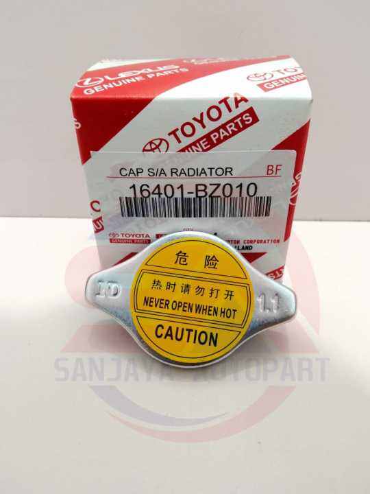 TUTUP CAP RADIATOR 1.1MM TOYOTA AVANZA INNOVA YARIS RUSH VIOS CAMRY ...