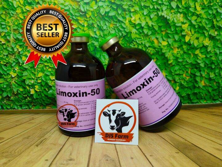 Limoxin 50 100 ml Holland Obat Antibiotik Hewan Ternak Sapi Kambing ...