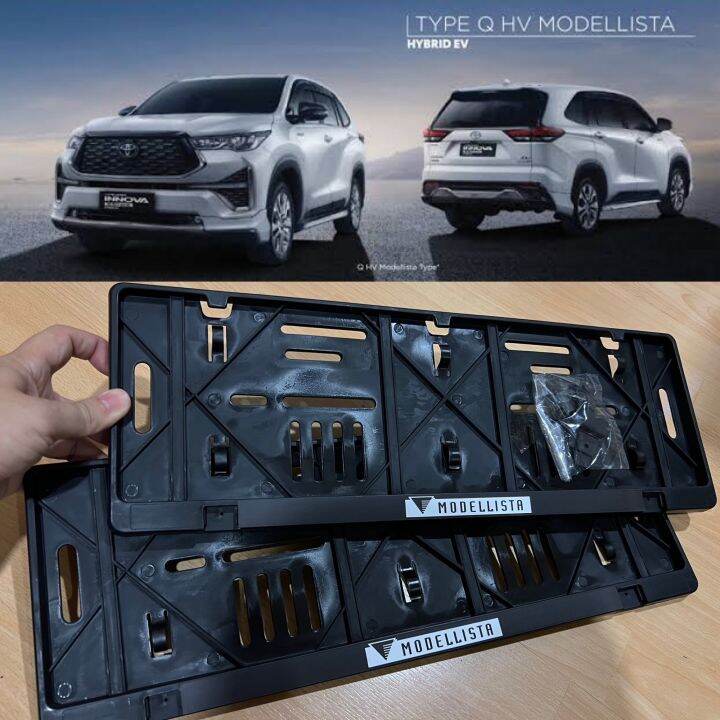 Frame plat Nomor Mobil Innova zenix Modellista | Lazada Indonesia