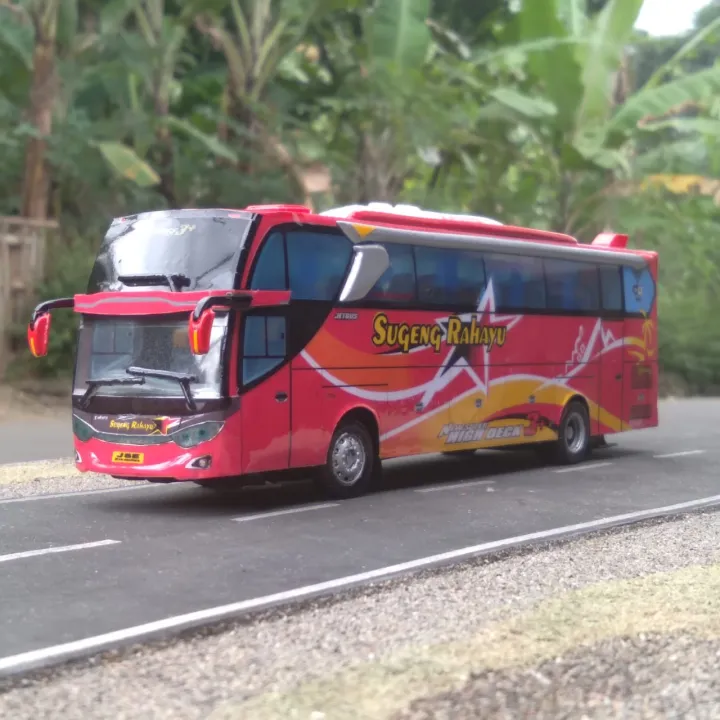 Miniatur bus Sugeng Rahayu body Jb3 Voyager | Lazada Indonesia