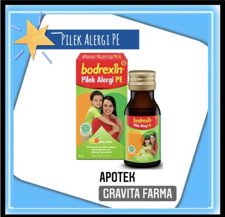 Bodrexin Pilek Alergi PE Sirup 56 ml | Lazada Indonesia