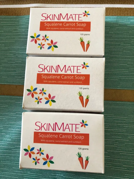Set- 3 boxes of Skinmate Carrot Soap | Lazada PH