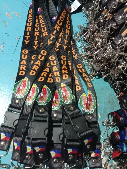 (SECURITY GUARD) ID LACE LANYARDS | Lazada PH
