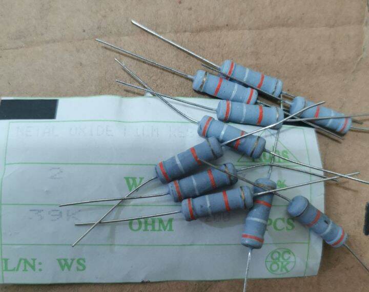 RESISTOR 2 WATT 39 K OHM ISI 10 PCS | Lazada Indonesia