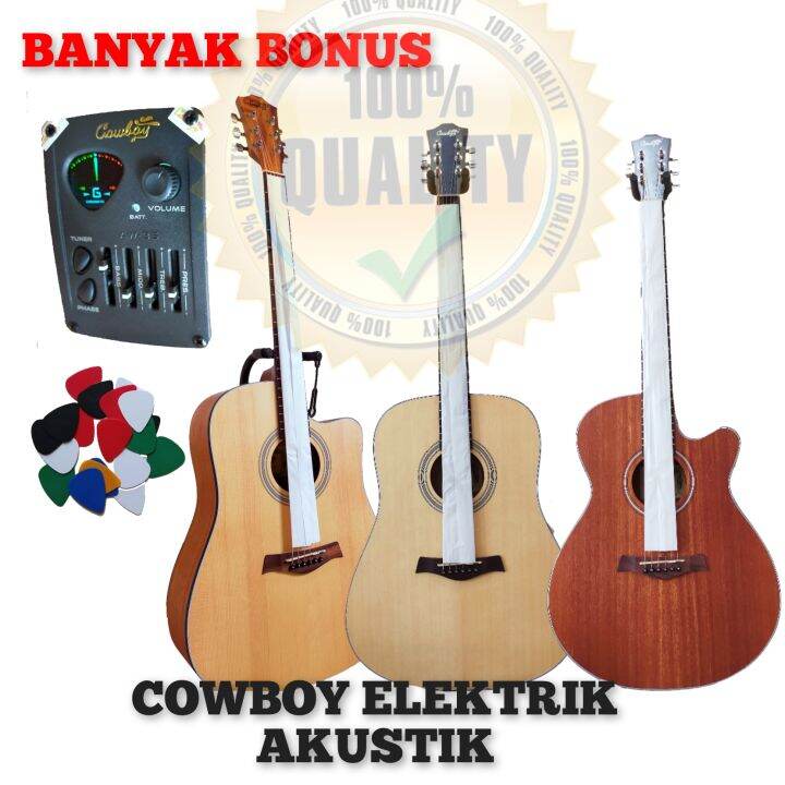 gitar akustik cowboy original tipe gwc240&gwc235 | Lazada Indonesia