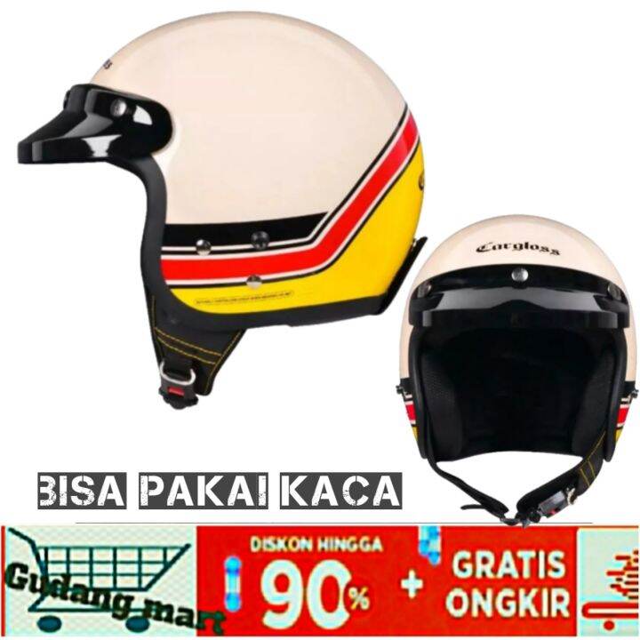 Cargloss Cfm Helm Cargloss Official Original CARGLOSS CF Retro Army ...