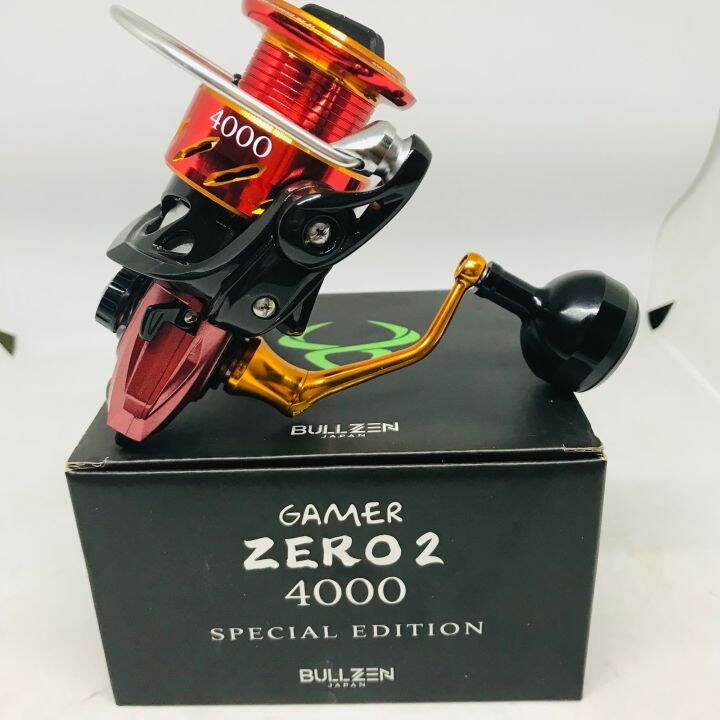 BULLZEN GAMER ZERO 2 Special Edition 4000 6 Bearing 5:2:1 Ratio 15kg ...
