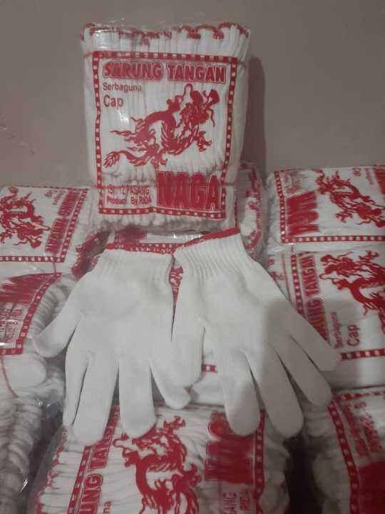 Sarung tangan rajut putih murah isi 1 lusin 24 pcs segala jenis ...
