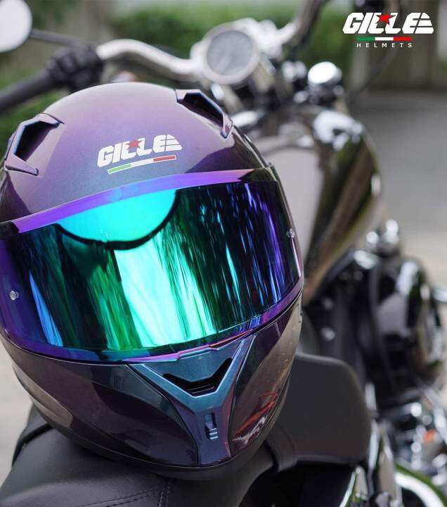 Gille Helmet gts v1 chameleon with LOTS OF FREEBIES | Lazada PH