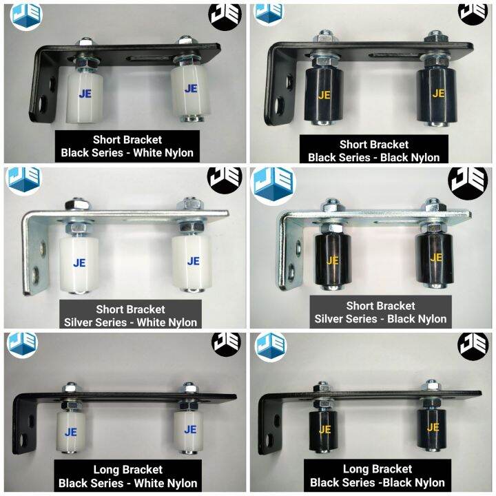 Sliding Gate Hardware Upper Guide Nylon Roller with Bracket | Lazada PH