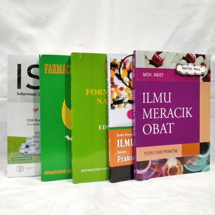 ISO VOL 53, F.NEDERLAND, F.NASIONAL, ILMU RESEP VAN DUIN DAN ILMU MERACIK OBAT (PAKET 5 BUKU ...
