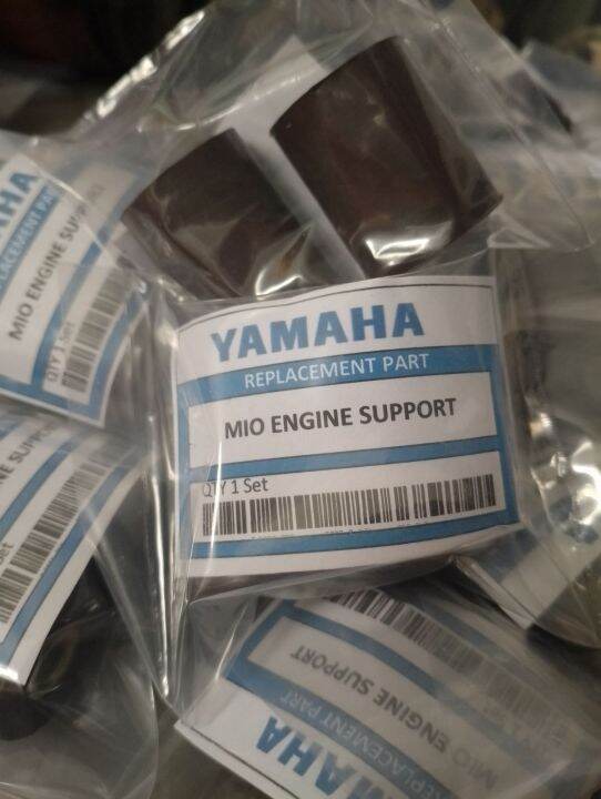 YAMAHA GENUINE MIO ENGINE SUPPORT RUBBER WITH METAL(10set) | Lazada PH