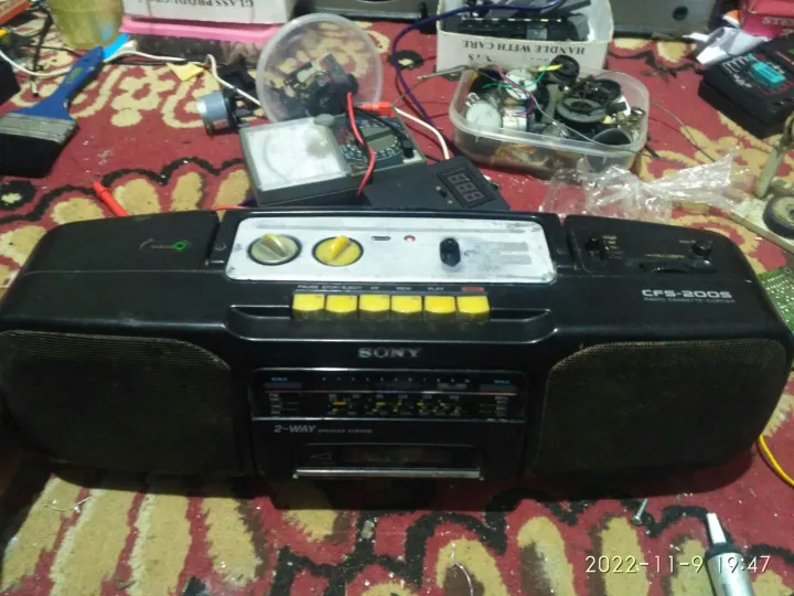 Mini Compo Sony / Radio Kaset Sony / Pemutar kaset / pemutar kaset pita ...