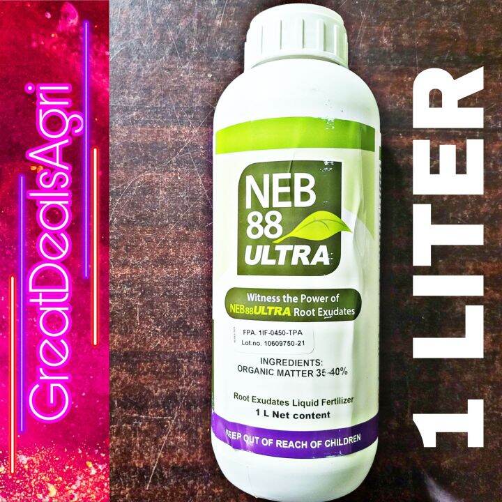 NEB 88 ULTRA ROOT EXUDATES LIQUID FERTILIZER (1 LITER) by AGMOR INC ...