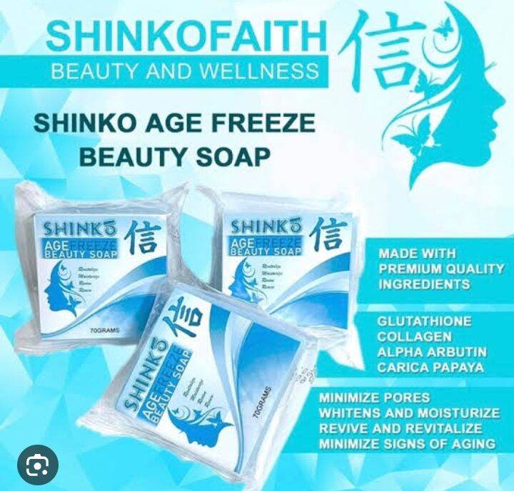 shinko age freeze beauty soap | Lazada PH
