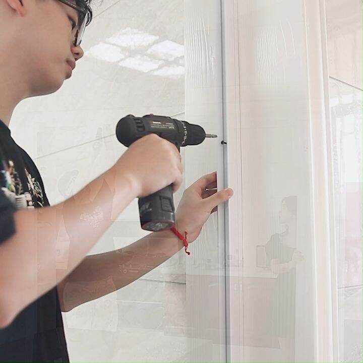 PVC Collapsible Door Sliding Open Kitchen Sliding Door Indoor Partition ...