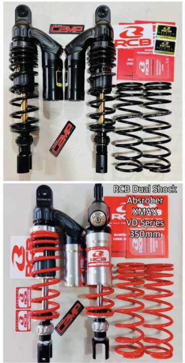 RCB Dual Shock Absorber VD Series XMAX 350mm | Lazada PH