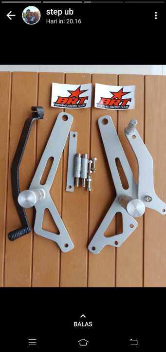 foostep underbone motor/underbone honda sonic/ub sonic | Lazada Indonesia