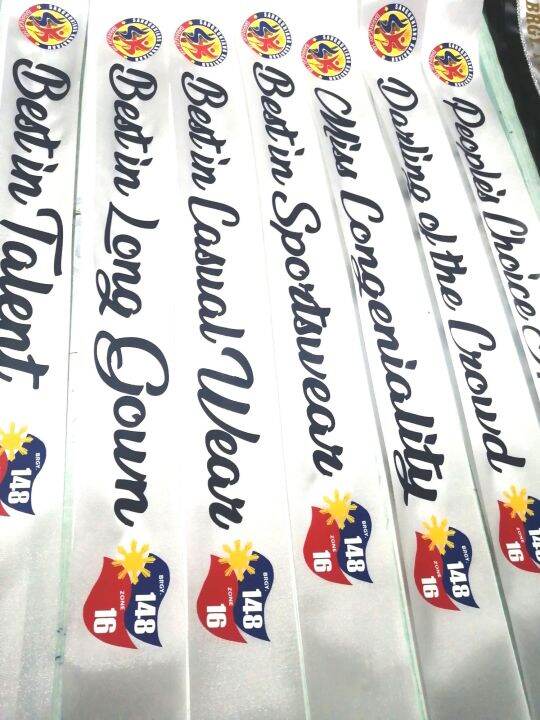 SASH CUSTOMIZED PAGEANT EVENTS | Lazada PH