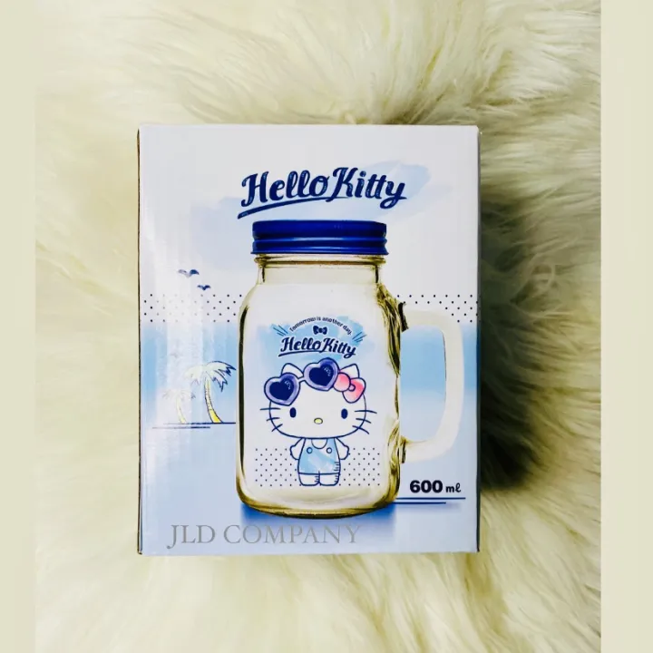 HELLO KITTY MASON JAR 600ml | Lazada PH